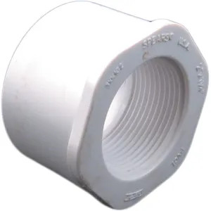 2" x 1-1/4" Schedule 40 PVC Bushing, Slip x Thread | PlumbersStock