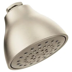 Moen Moenflo XL 3.75in Single-Function Shower Head, LifeShine Finish ...