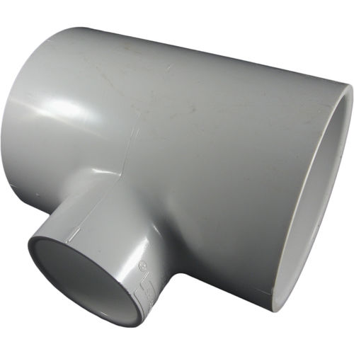 Schedule 40 PVC 4x4x2 Inch Tee | PlumbersStock