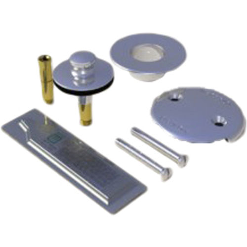 Watco 48500-PN Push Pull Pearl Nickel Single-Hole Trim Kit