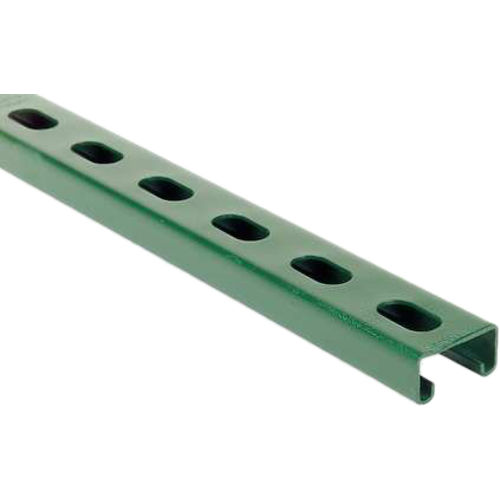 Green Strut Slotted Unistrut 1 5/8" x 13/16" | PlumbersStock