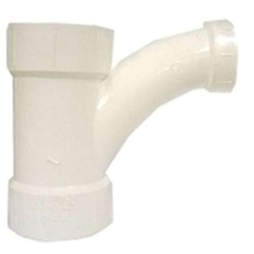 4in (DWV) Combo Tee/Wye, PVC | PlumbersStock