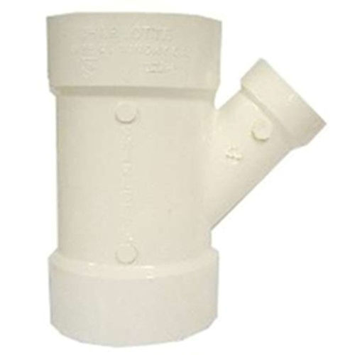 4"x4"x2" (DWV) PVC Wye | PlumbersStock