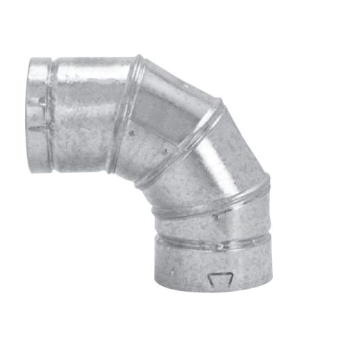 M&G DuraVent 5" B-Vent 90 Degree Adjustable Elbow - 5BVL90