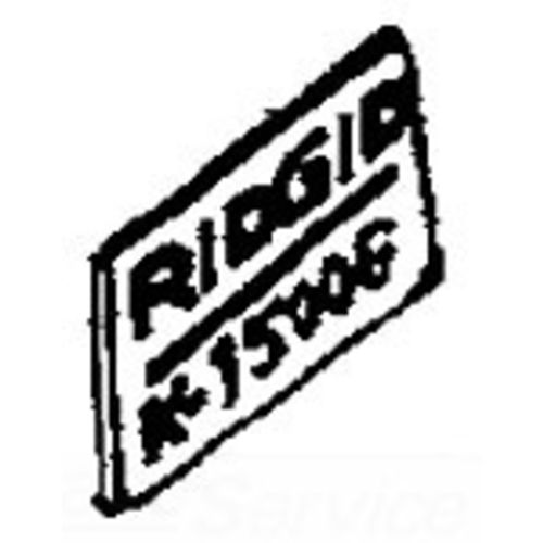 Ridgid 43717 Label | PlumbersStock